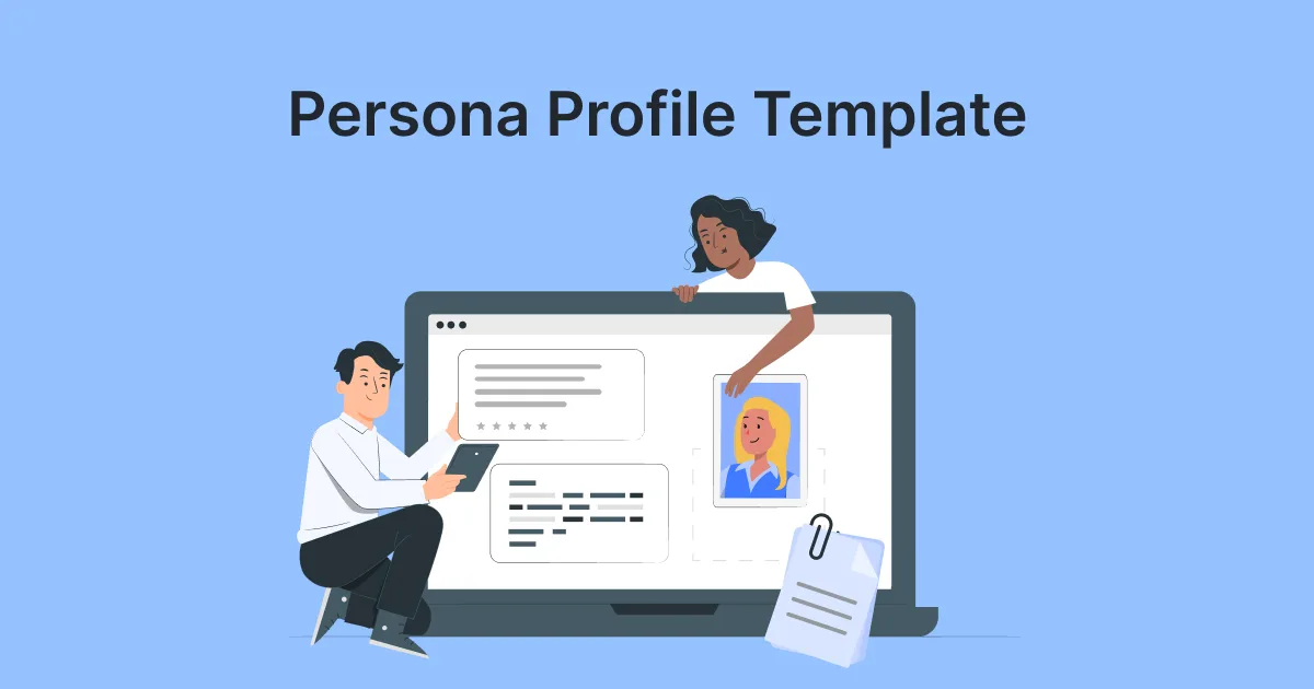 Free Persona Profile Template – Understand Your Customers - All For ...